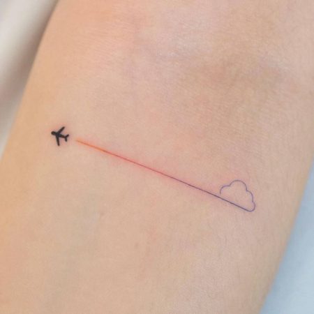 230+ Plane Tattoo Designs and Ideas (2023) - TattoosBoyGirl