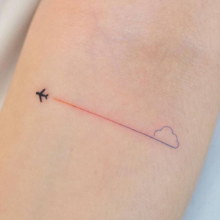 230+ Plane Tattoo Designs and Ideas (2023) - TattoosBoyGirl