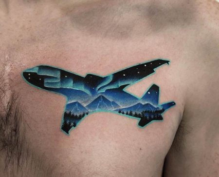 230+ Plane Tattoo Designs and Ideas (2023) - TattoosBoyGirl