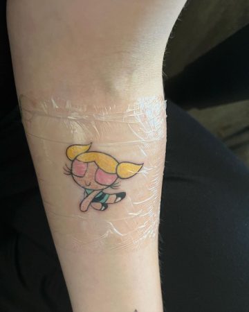 200+ Powerpuff Girl Tattoo for Siblings and Friends (2023) - TattoosBoyGirl