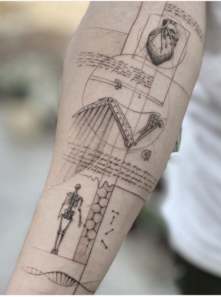 240+ Brilliant Science Tattoo Ideas and Designs (2023) - TattoosBoyGirl