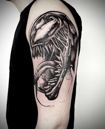 225+ Venom Tattoos Designs and Ideas (2023) - TattoosBoyGirl