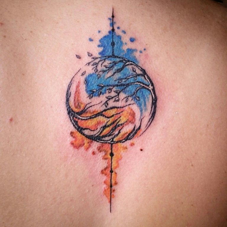 235+ Fierce Flame Tattoos Ideas (2023) - TattoosBoyGirl