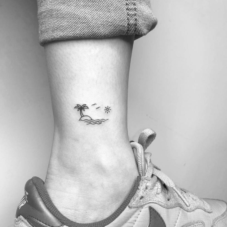 340+ Beach Tattoo Designs (2023) - TattoosBoyGirl