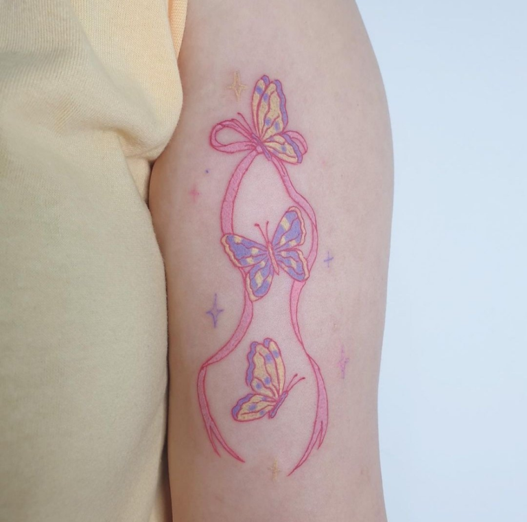 280+ Beautiful Ribbon Tattoo Ideas and Designs (2023) - TattoosBoyGirl