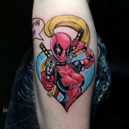 190+ Marvelous Deadpool Tattoo Designs (2023) - TattoosBoyGirl