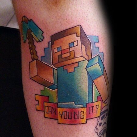 160+ Coolest Minecraft Tattoos Ideas (2023) - TattoosBoyGirl