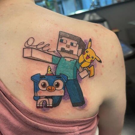 160+ Coolest Minecraft Tattoos Ideas (2023) - TattoosBoyGirl