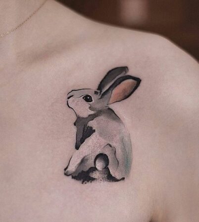 225+ Cutest Rabbit Tattoos Ideas (2023) - TattoosBoyGirl