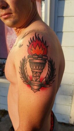 195+ Fierce Torch Tattoo Designs (2023) - TattoosBoyGirl