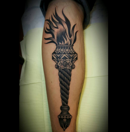 195+ Fierce Torch Tattoo Designs (2023) - TattoosBoyGirl