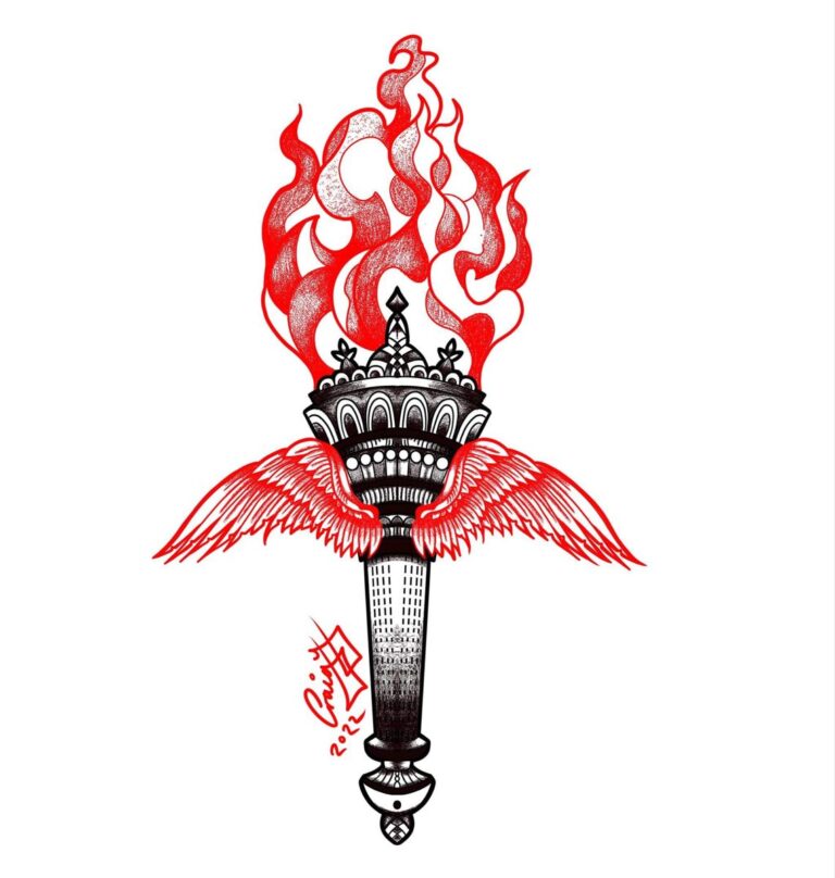 195+ Fierce Torch Tattoo Designs (2023) - TattoosBoyGirl