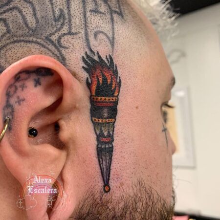 195+ Fierce Torch Tattoo Designs (2023) - TattoosBoyGirl
