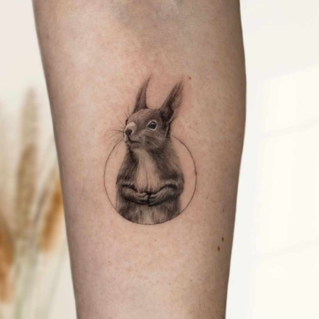 215+ Cute Squirrel Tattoo Designs (2023) - TattoosBoyGirl