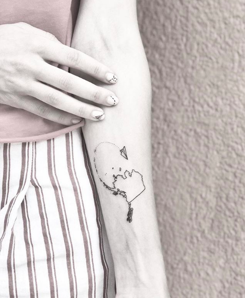 220+ Mesmerizing Alaska Tattoo Designs (2024) - TattoosBoyGirl