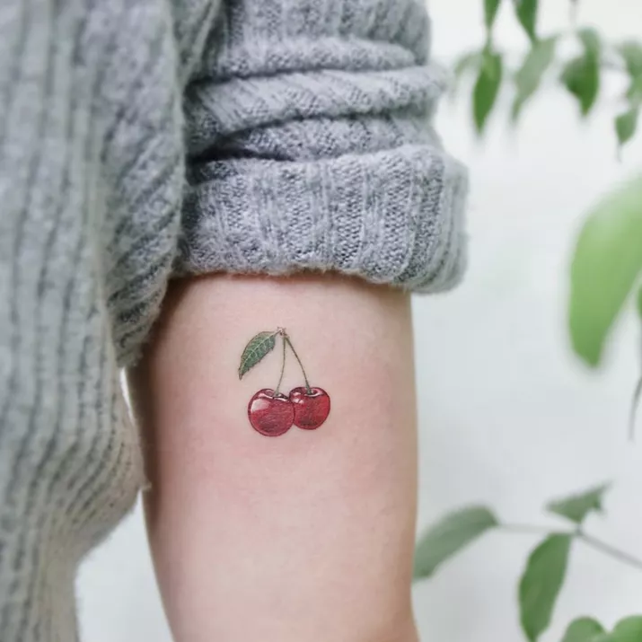 215+ Beautiful Cherry Tattoos Designs (2024) - TattoosBoyGirl