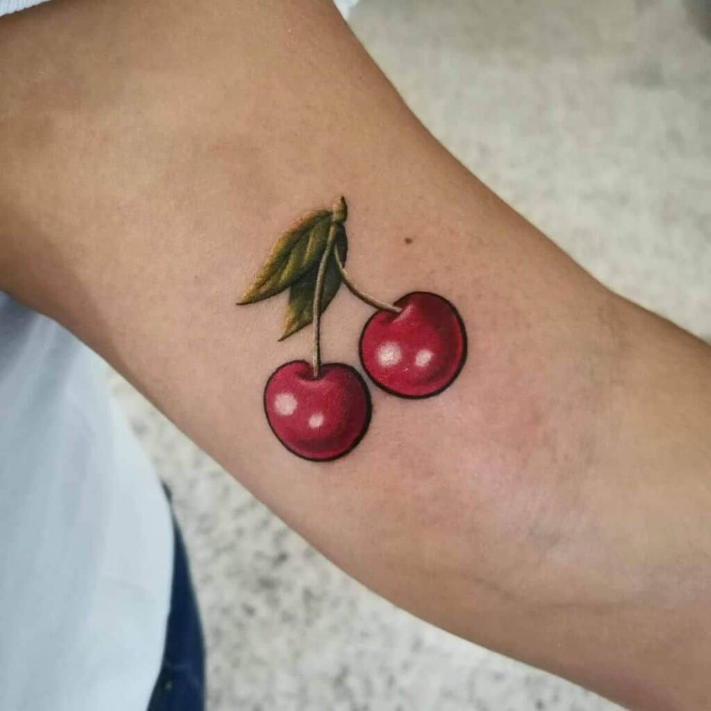 215+ Beautiful Cherry Tattoos Designs (2024) - TattoosBoyGirl