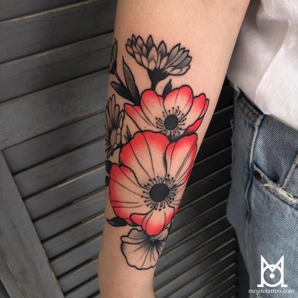 205+ Prettiest Poppy Tattoo Ideas (2024) - TattoosBoyGirl