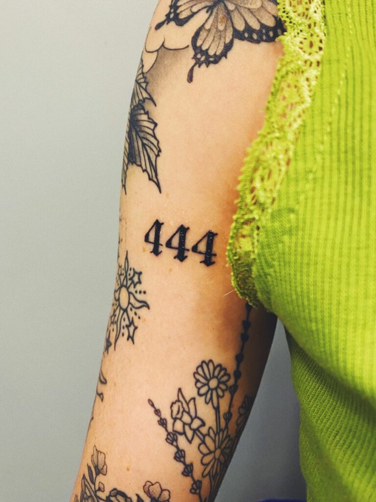 165+ Luckiest Angel Number Tattoo Designs (2024) - TattoosBoyGirl