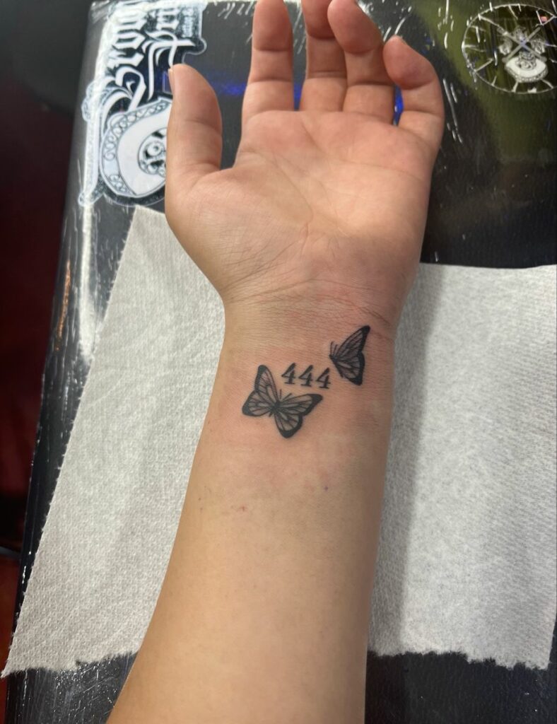 165+ Luckiest Angel Number Tattoo Designs (2024) - TattoosBoyGirl