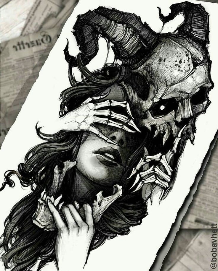 160+ Dark Creepy Tattoos For Halloween (2024) - TattoosBoyGirl