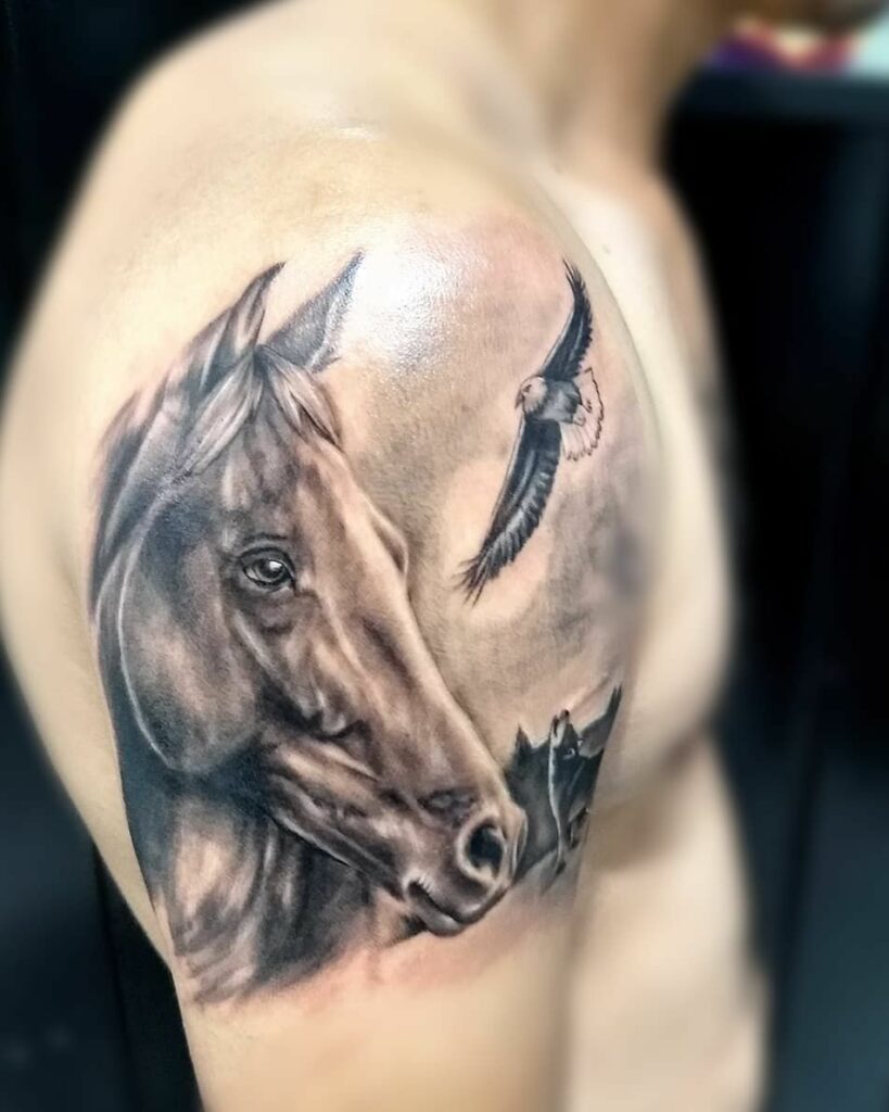 255+ Coolest Cowboy Tattoos Designs (2024) - TattoosBoyGirl