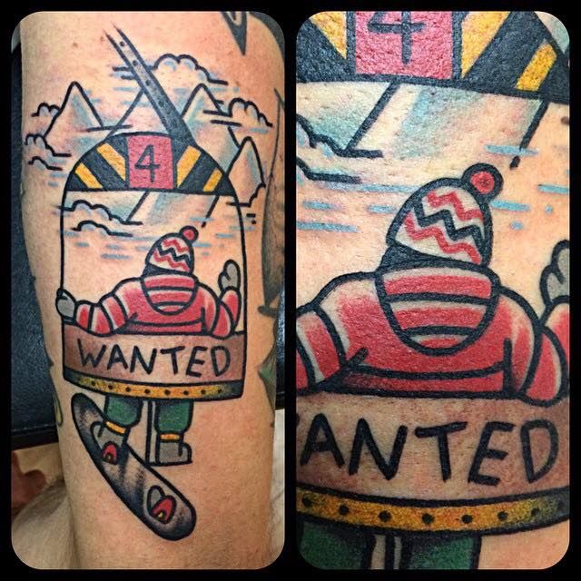 185+ Awesome Snowboard Tattoo Ideas (2024) - TattoosBoyGirl