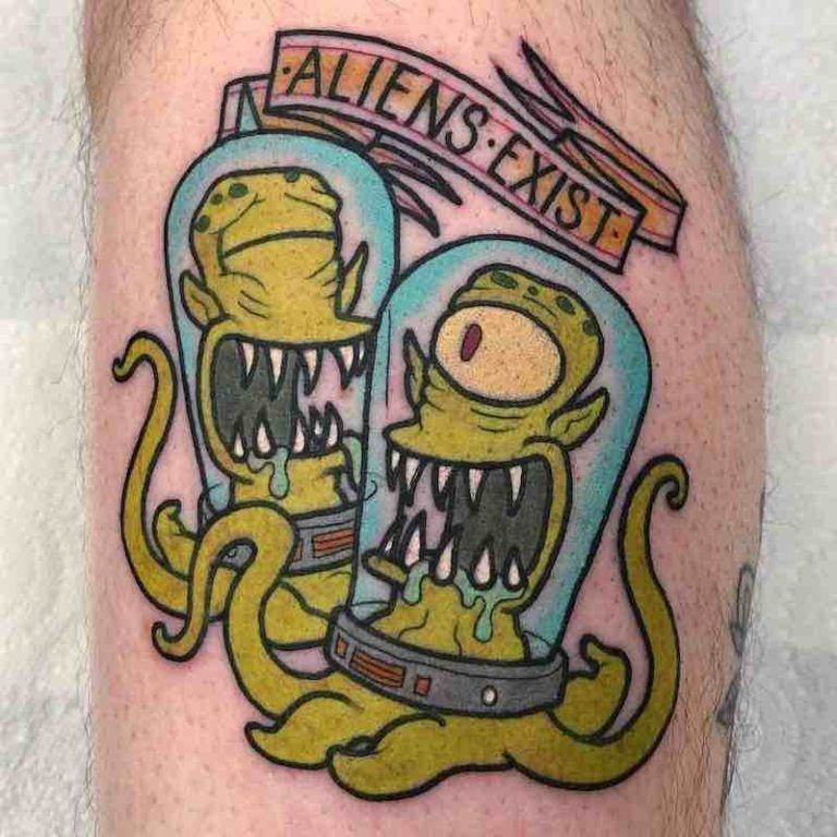 150+ Cheerful The Simpsons Tattoos Ideas (2024) - TattoosBoyGirl