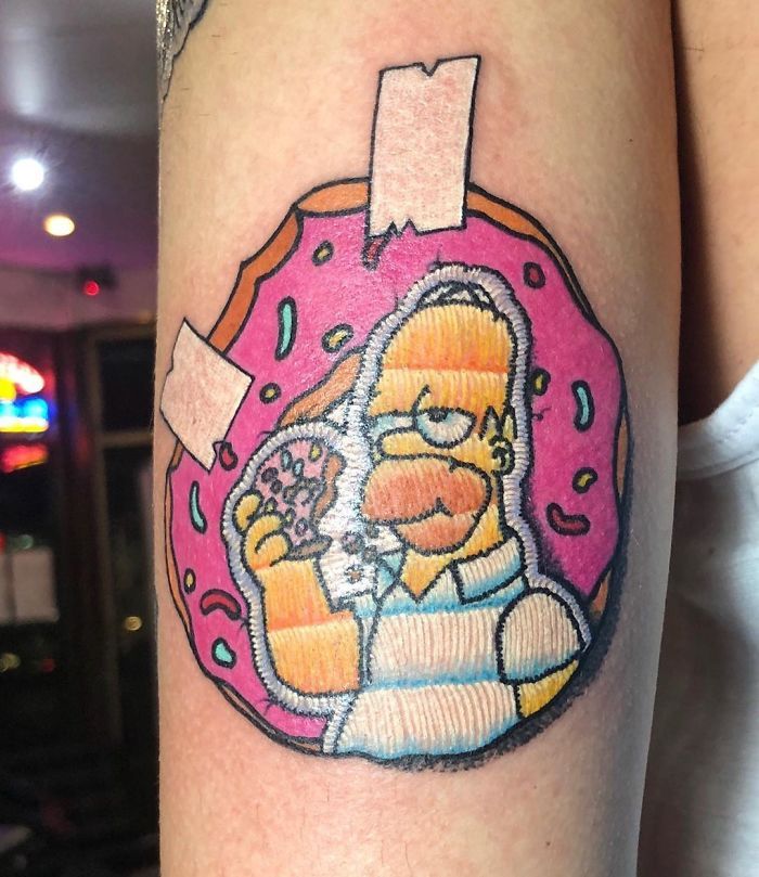 150+ Cheerful The Simpsons Tattoos Ideas (2024) - TattoosBoyGirl