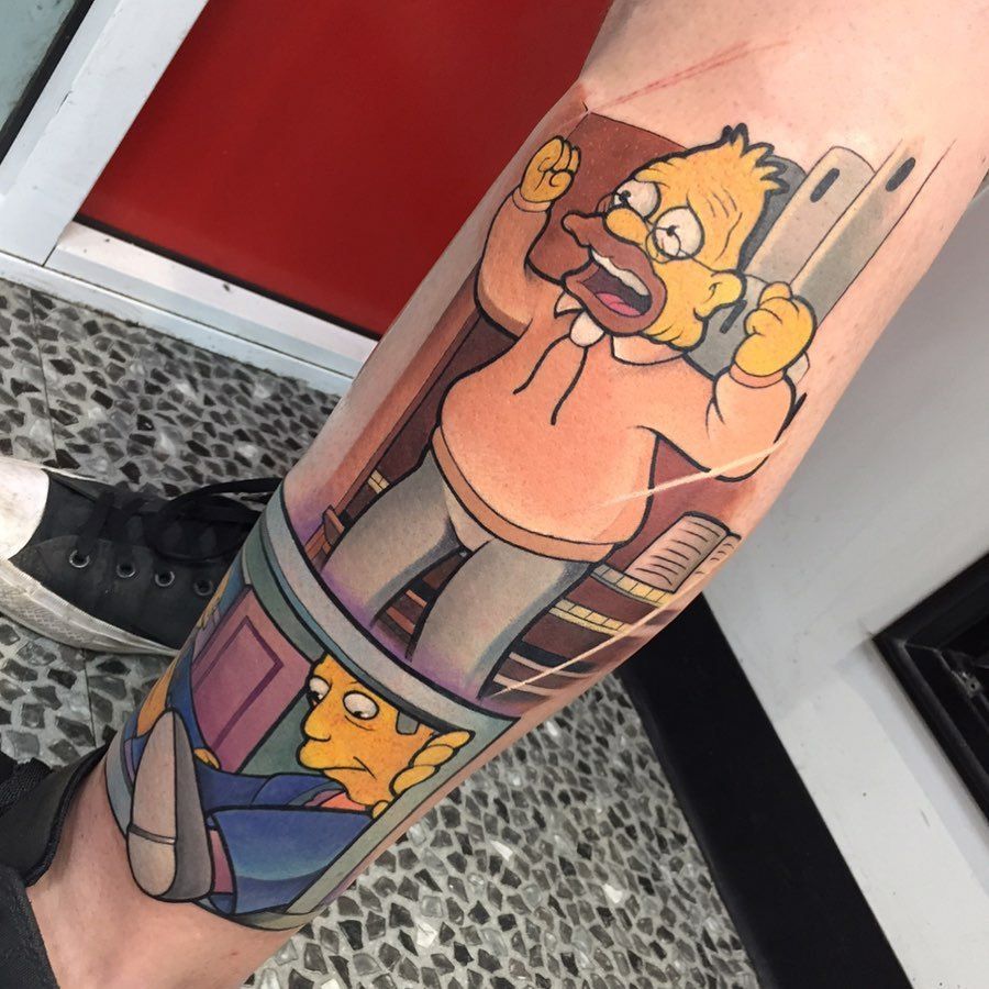 150+ Cheerful The Simpsons Tattoos Ideas (2024) - TattoosBoyGirl