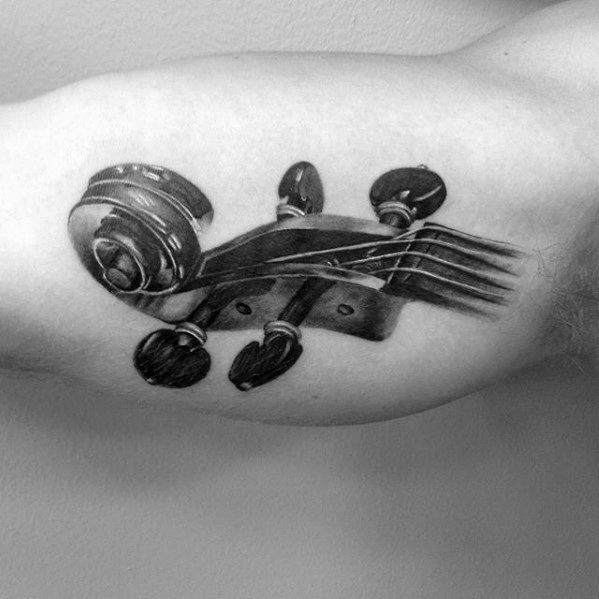 170+ Beautiful Violin Tattoos Designs (2024) - TattoosBoyGirl