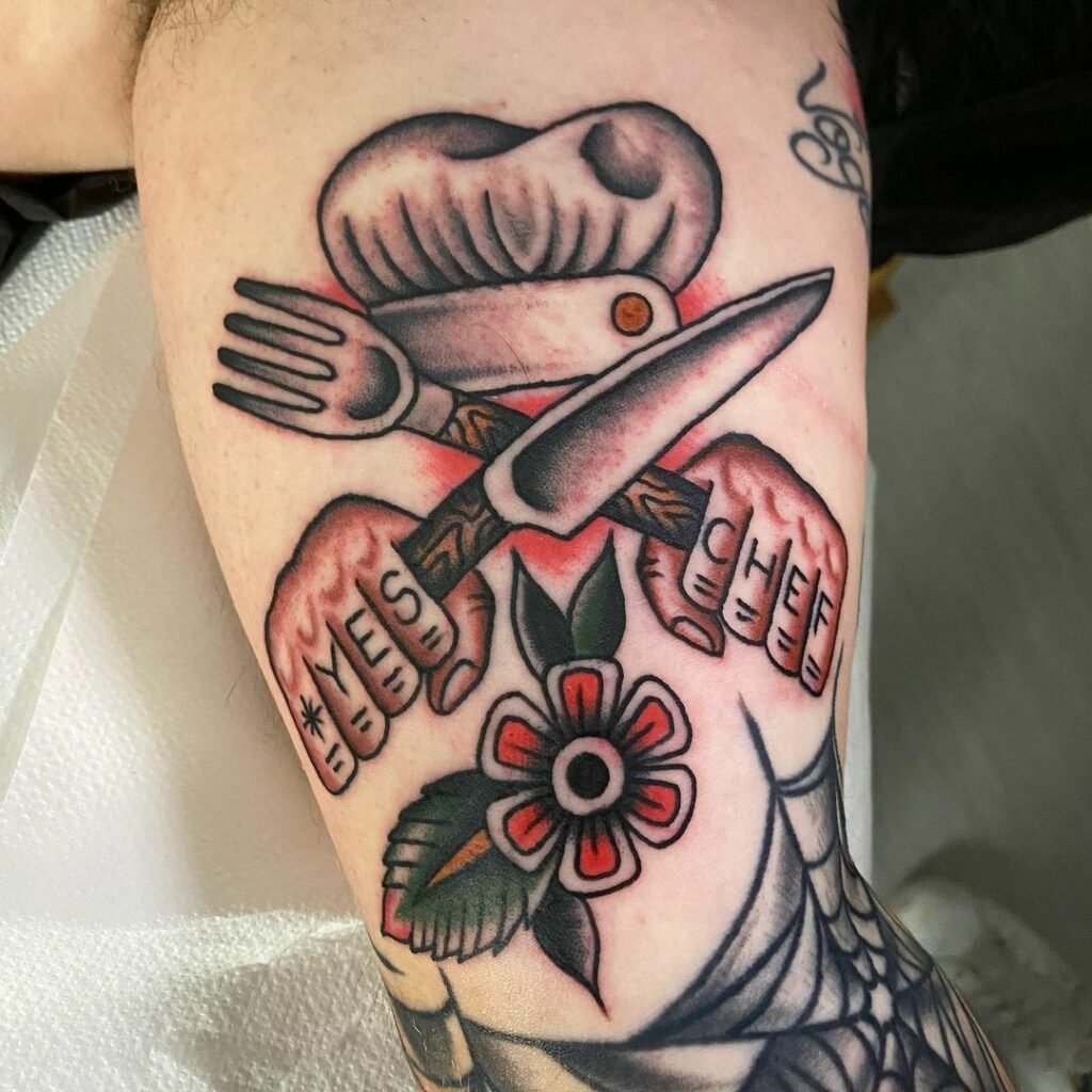 210+ Impressive Chef Tattoos Designs (2024) - TattoosBoyGirl