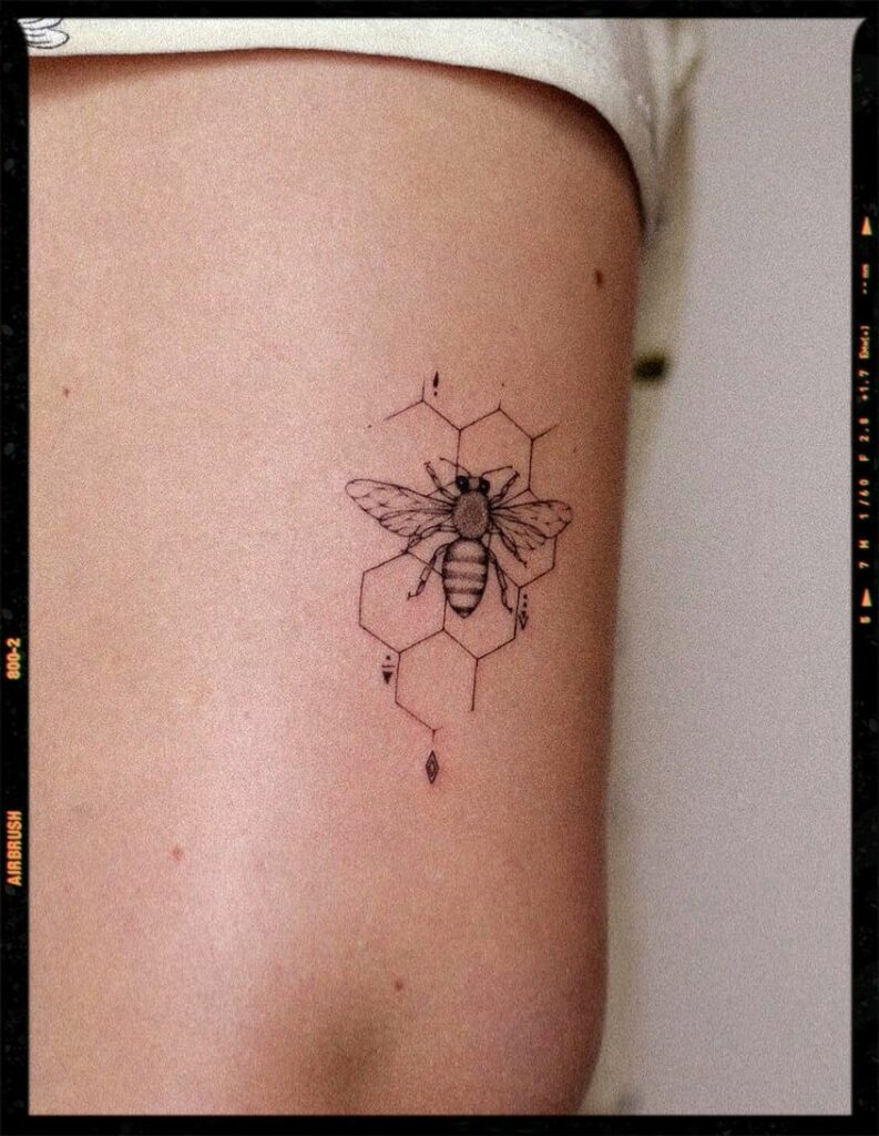 160+ Cool Honeycomb Tattoo Designs - TattoosBoyGirl