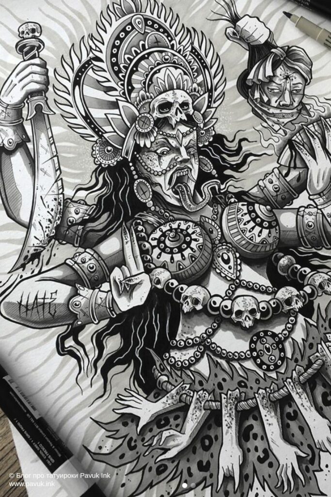 170+ Amazing Maa Kali Tattoos Ideas (2024) - TattoosBoyGirl