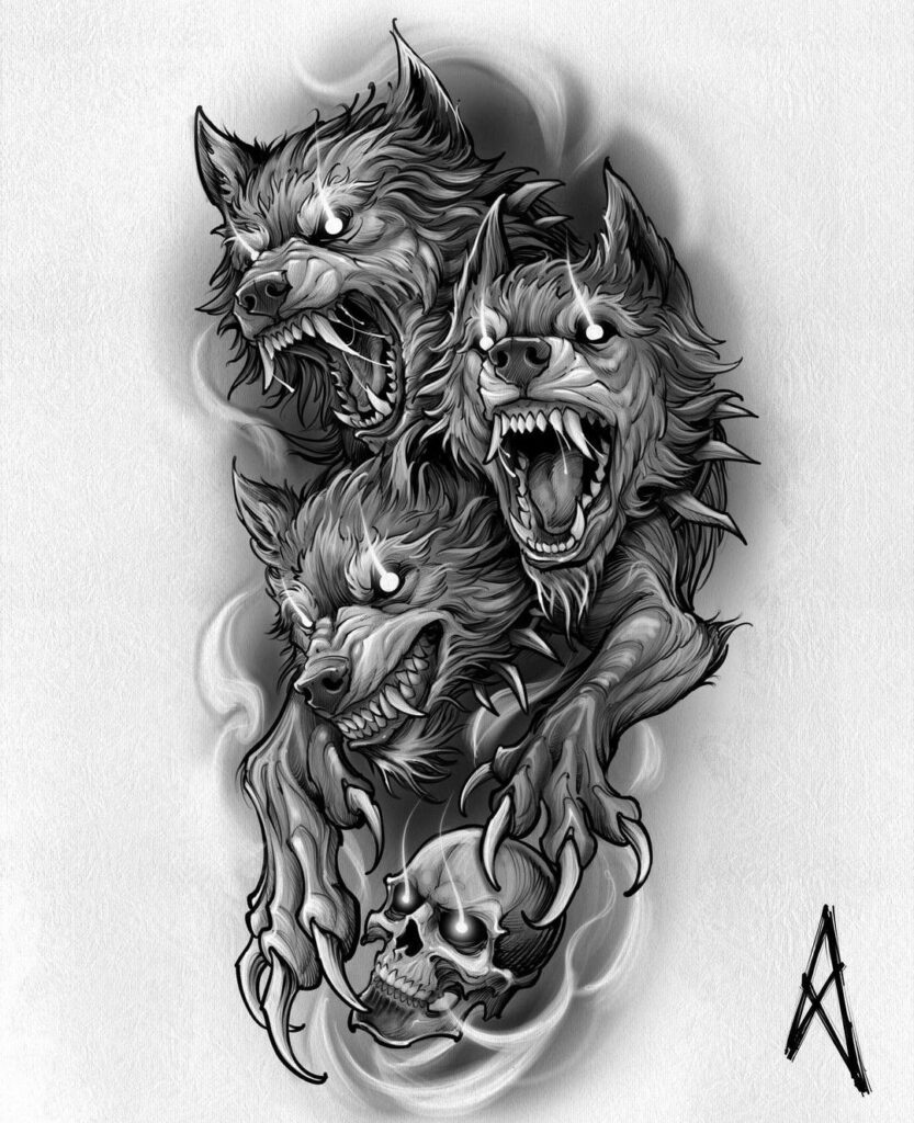 180+ Fenrir Tattoo Designs (2024) - TattoosBoyGirl
