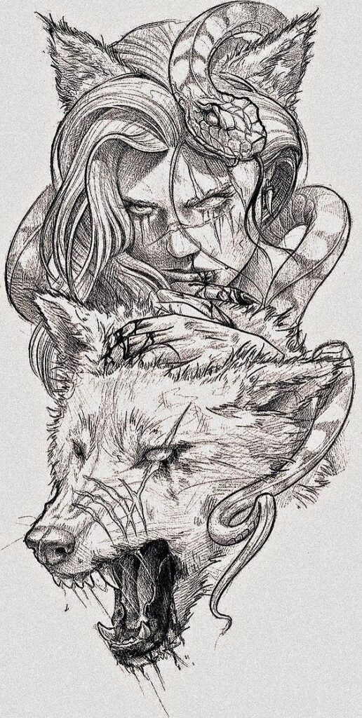 180+ Fenrir Tattoo Designs (2024) - TattoosBoyGirl