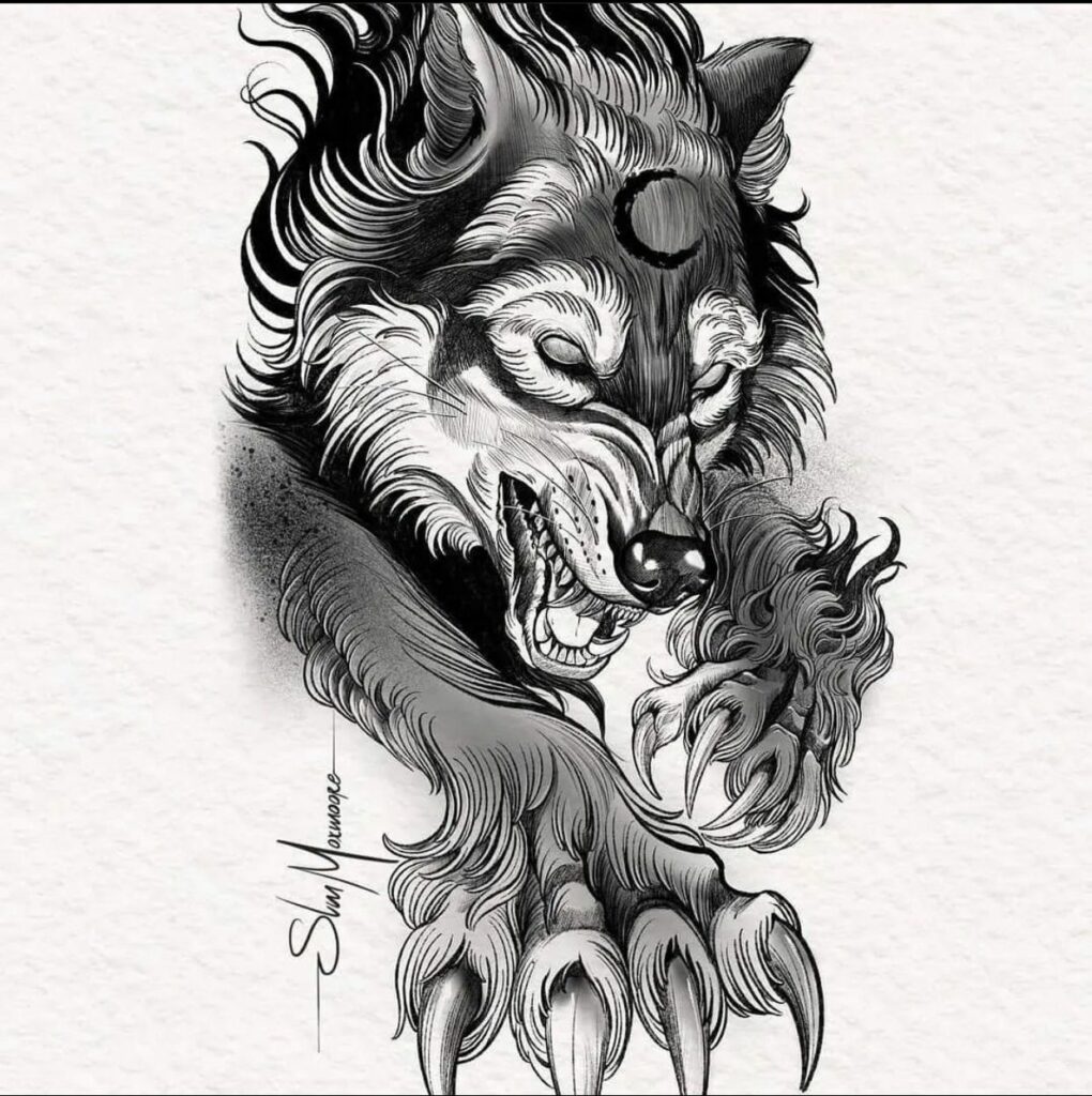 180+ Fenrir Tattoo Designs (2024) - TattoosBoyGirl