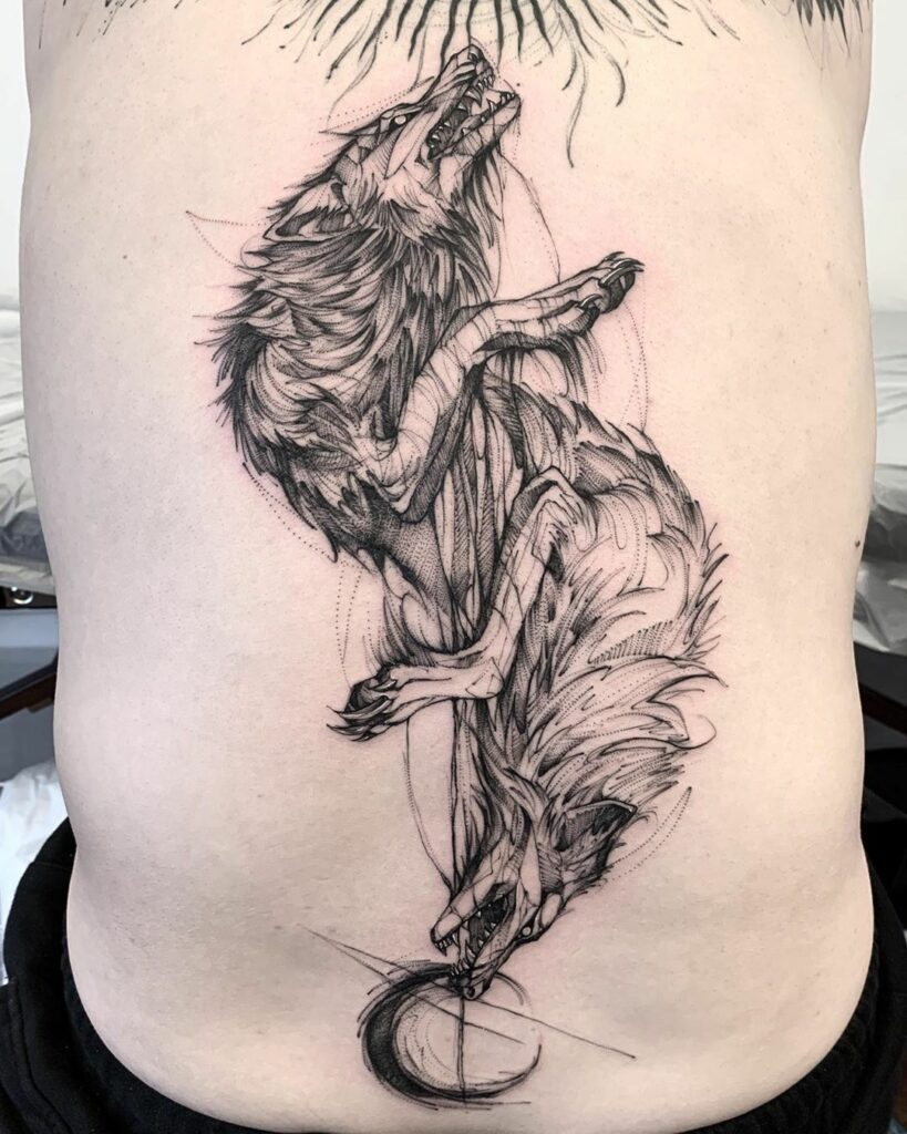 180+ Fenrir Tattoo Designs (2024) - TattoosBoyGirl