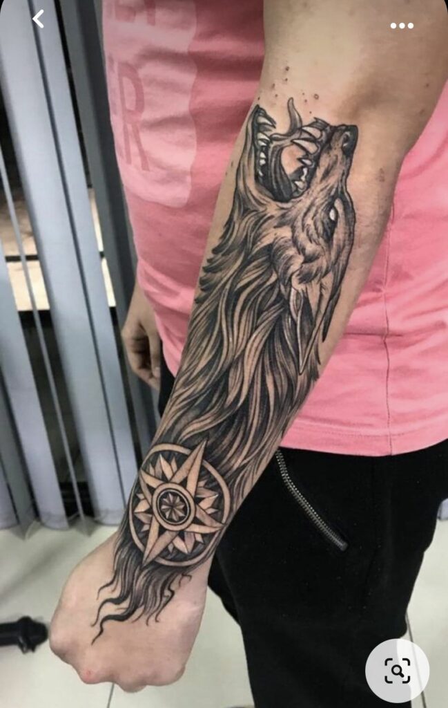 180+ Fenrir Tattoo Designs (2024) - TattoosBoyGirl
