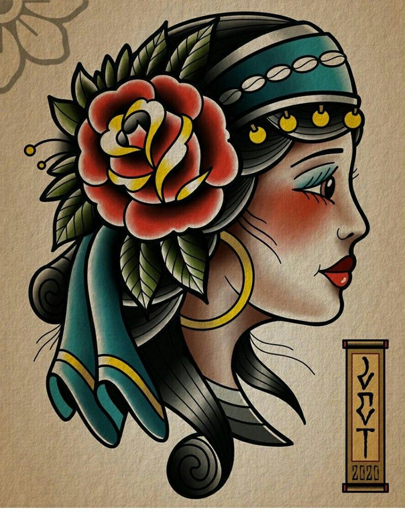 255+ Gypsy Tattoo Designs (2024) - TattoosBoyGirl