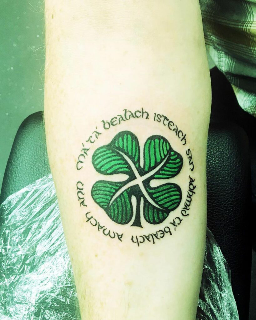 195+ Shamrock Tattoo Designs (2024) - TattoosBoyGirl
