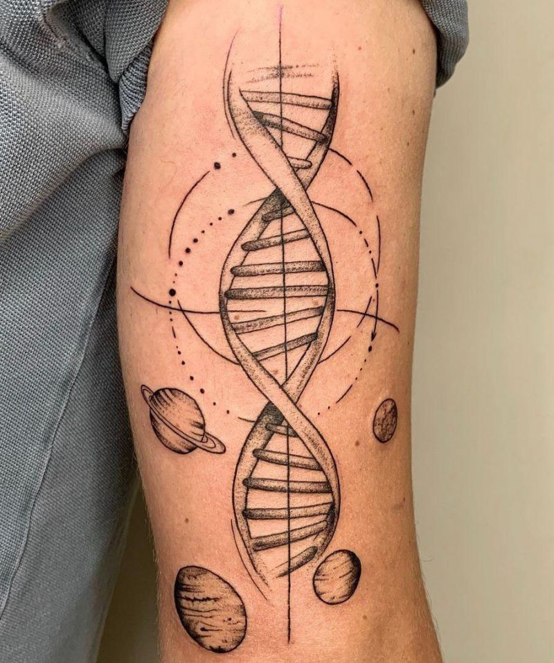 175+ Meaningful DNA Tattoos Designs (2024) - TattoosBoyGirl