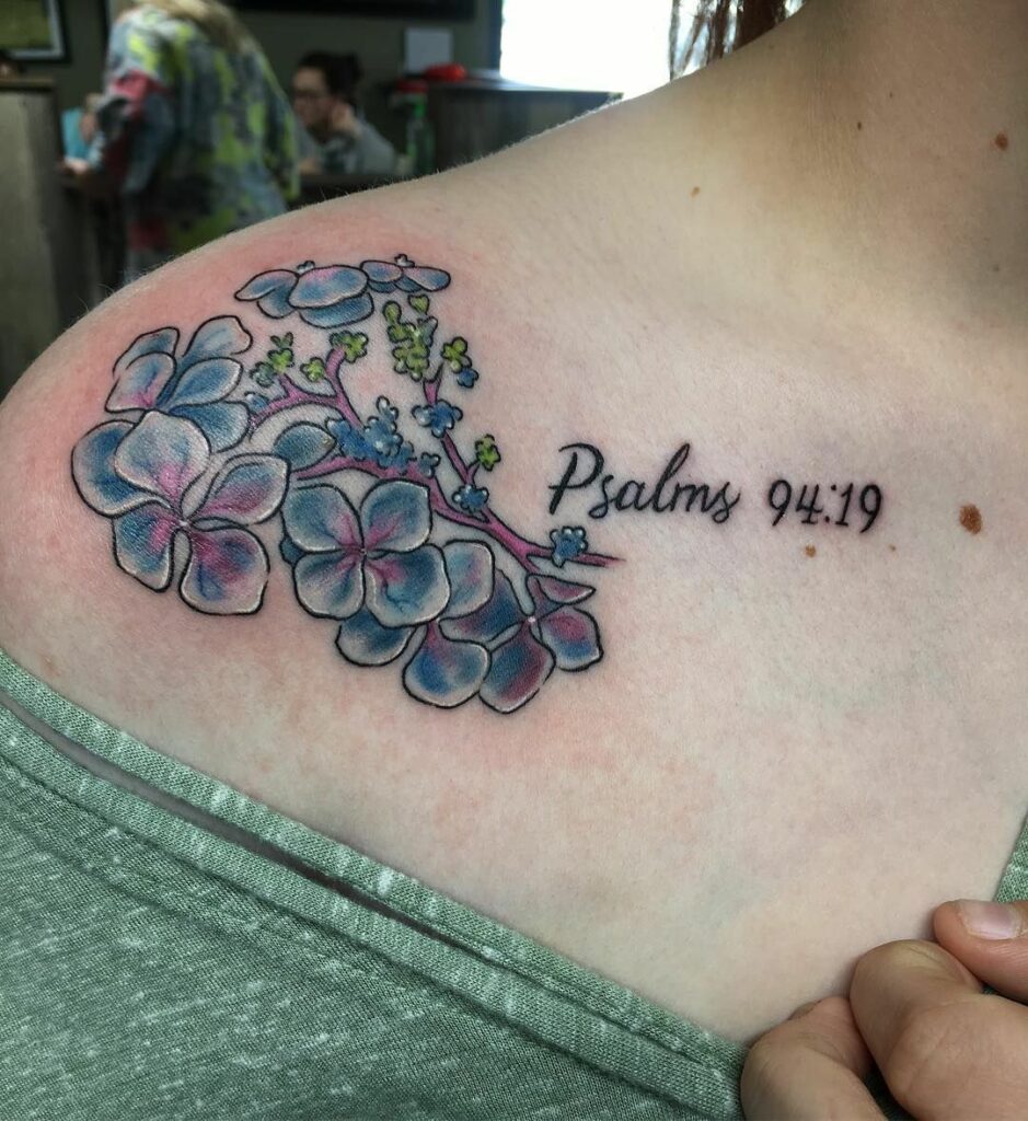 220+ Prettiest Hydrangea tattoo Designs (2024) - TattoosBoyGirl