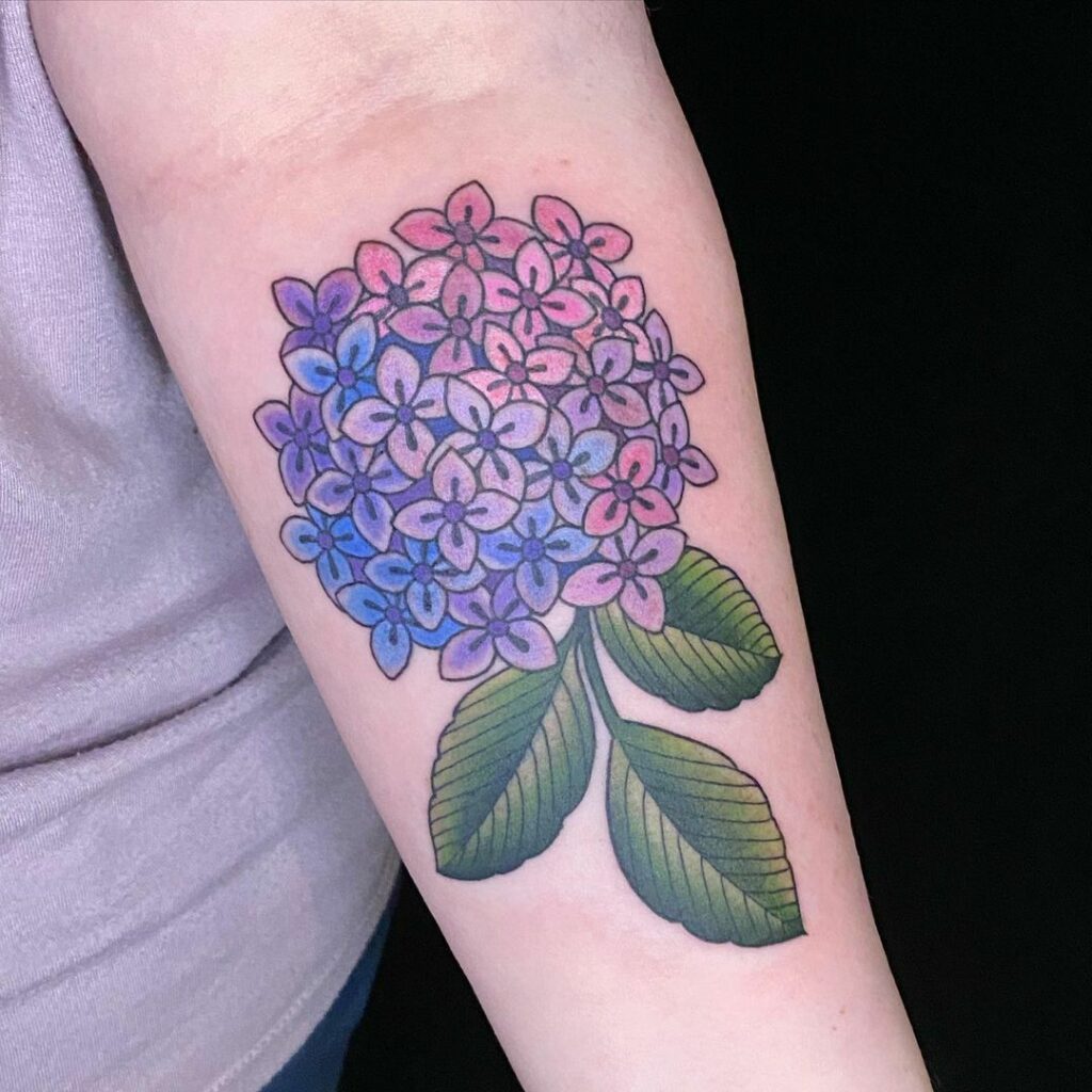 220+ Prettiest Hydrangea tattoo Designs (2024) - TattoosBoyGirl