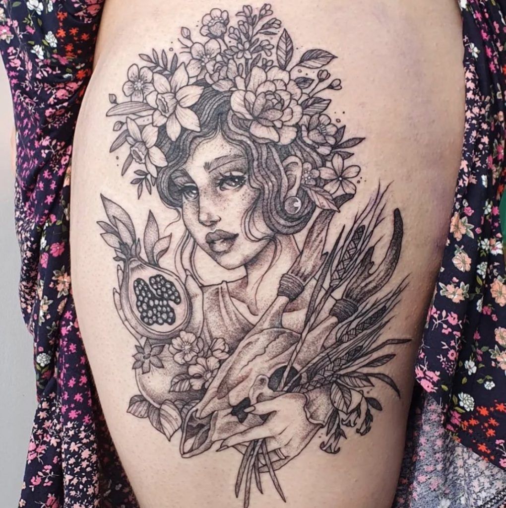 150+ Beautiful Persephone Tattoo Designs (2024) - TattoosBoyGirl