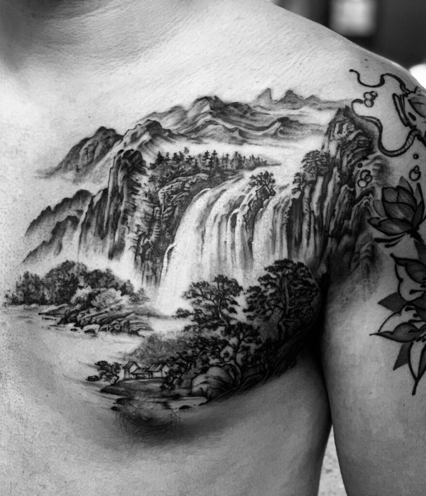 210+ Waterfall Tattoo Designs (2024) - TattoosBoyGirl