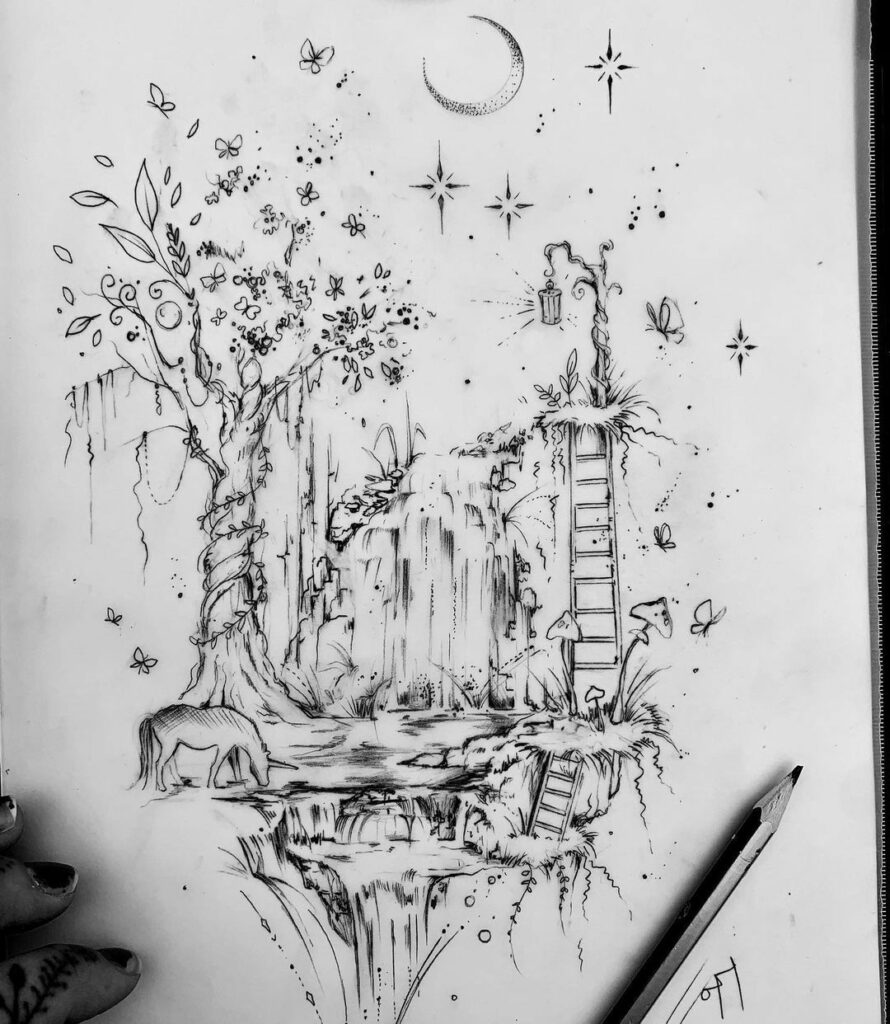 210+ Waterfall Tattoo Designs (2024) - TattoosBoyGirl