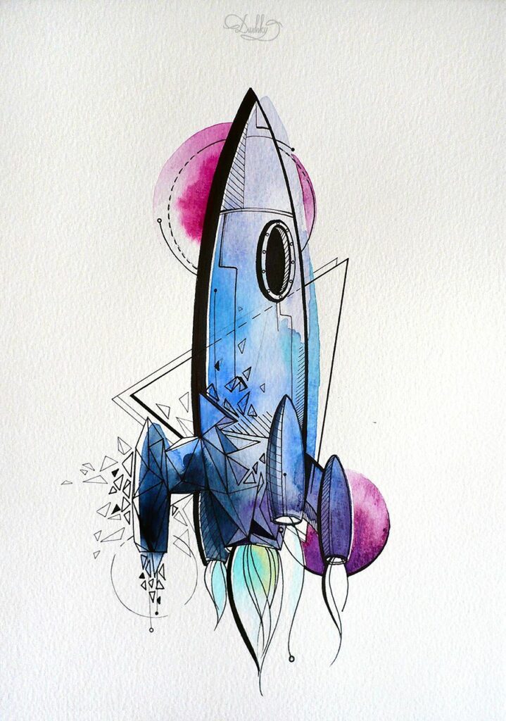 150+ Coolest Rocket Tattoo Designs (2024) - TattoosBoyGirl
