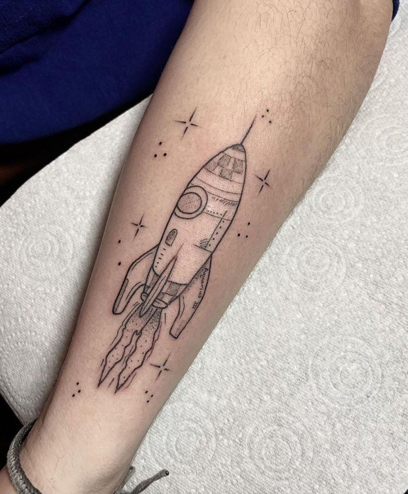 150+ Coolest Rocket Tattoo Designs (2024) - TattoosBoyGirl