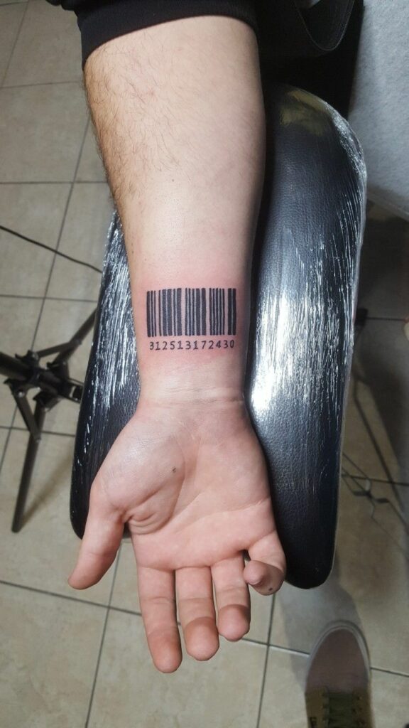 210+ Impressive Barcode Tattoo Designs (2024) - TattoosBoyGirl